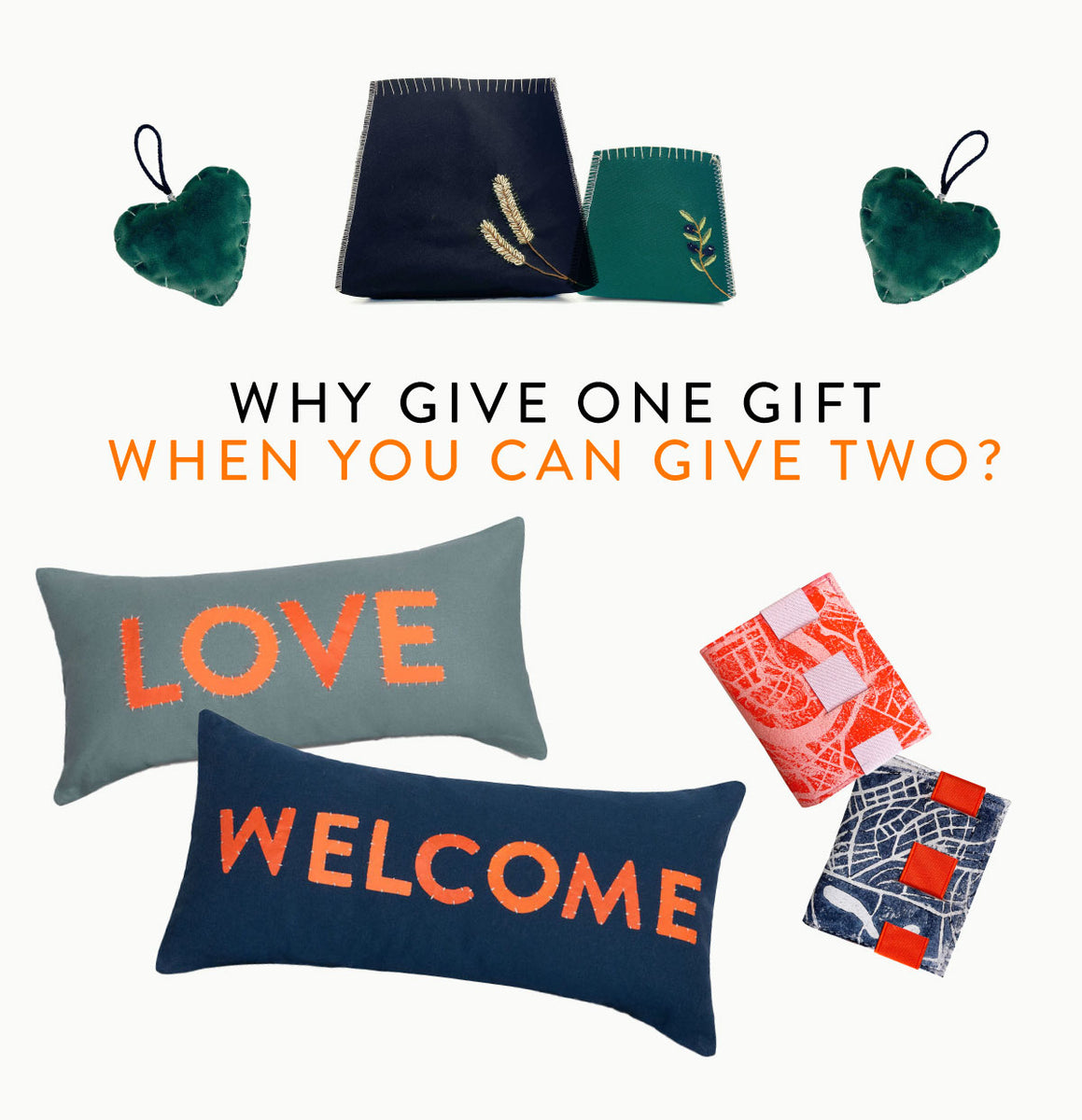 Why give one gift When you can give two