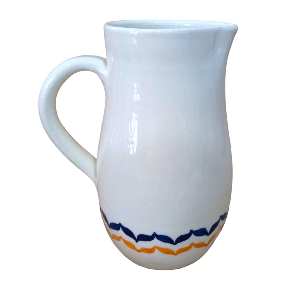 Handmade Palestinian Ceramic Small Table Water Jug - Made in Bethlehem